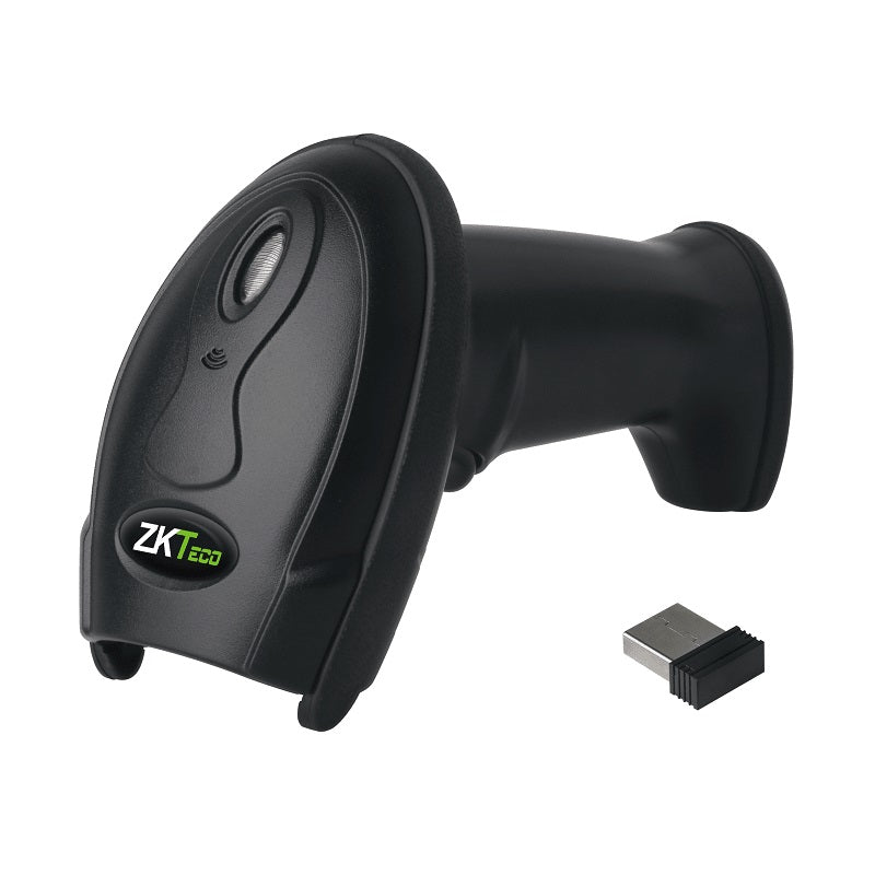 ZKTECO Wireless Handheld 1D Barcode Scanner with USB Dongle | LinkServe